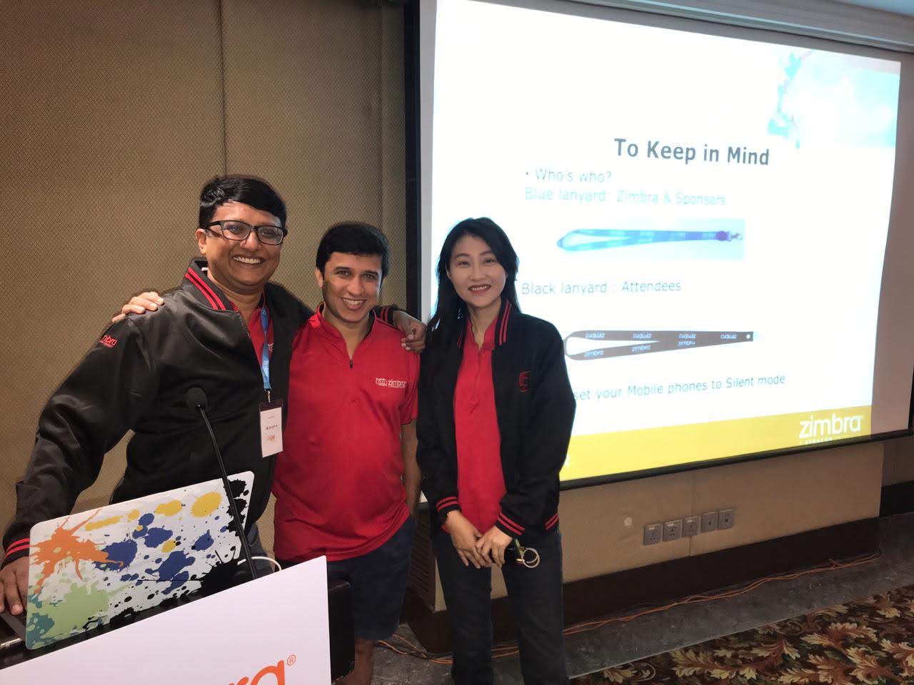 Zimbra ACTIV8 APAC Tour 2019